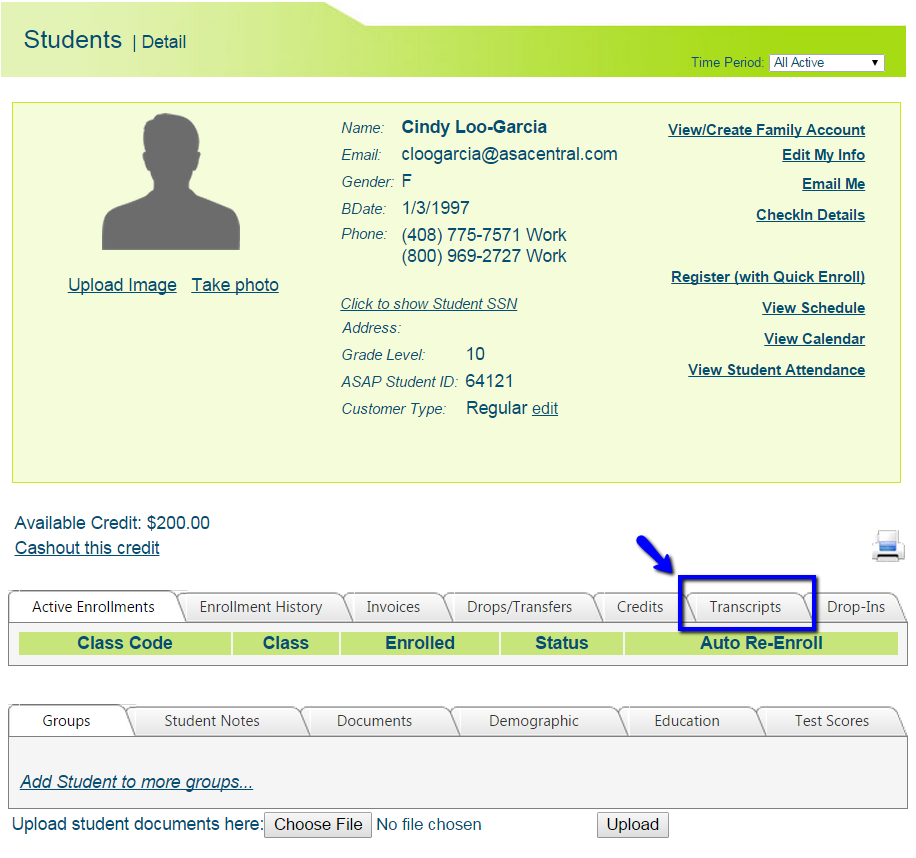 How To View And Print High School Transcripts ASAP Vanco